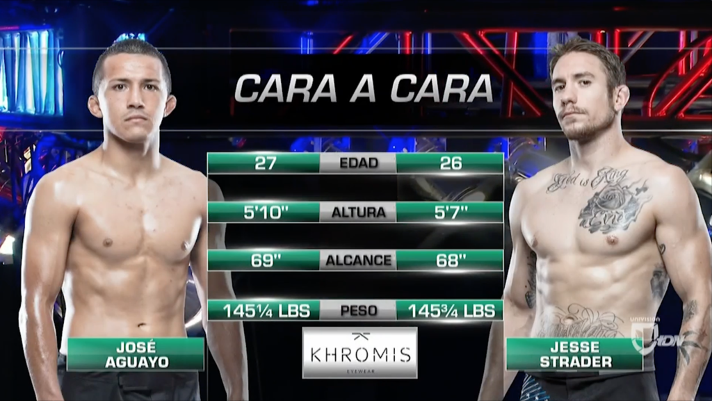 Mexico vs El Mundo: José Aguayo vs. Jesse Strader - Combate Global